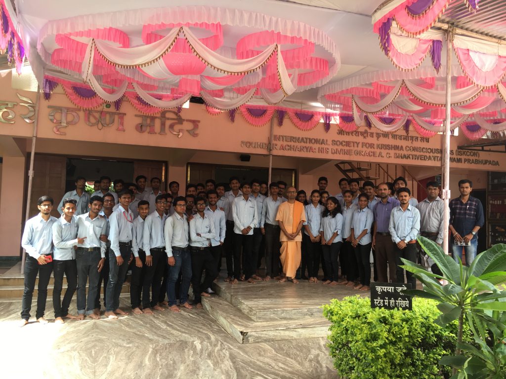 Visit to ISKON