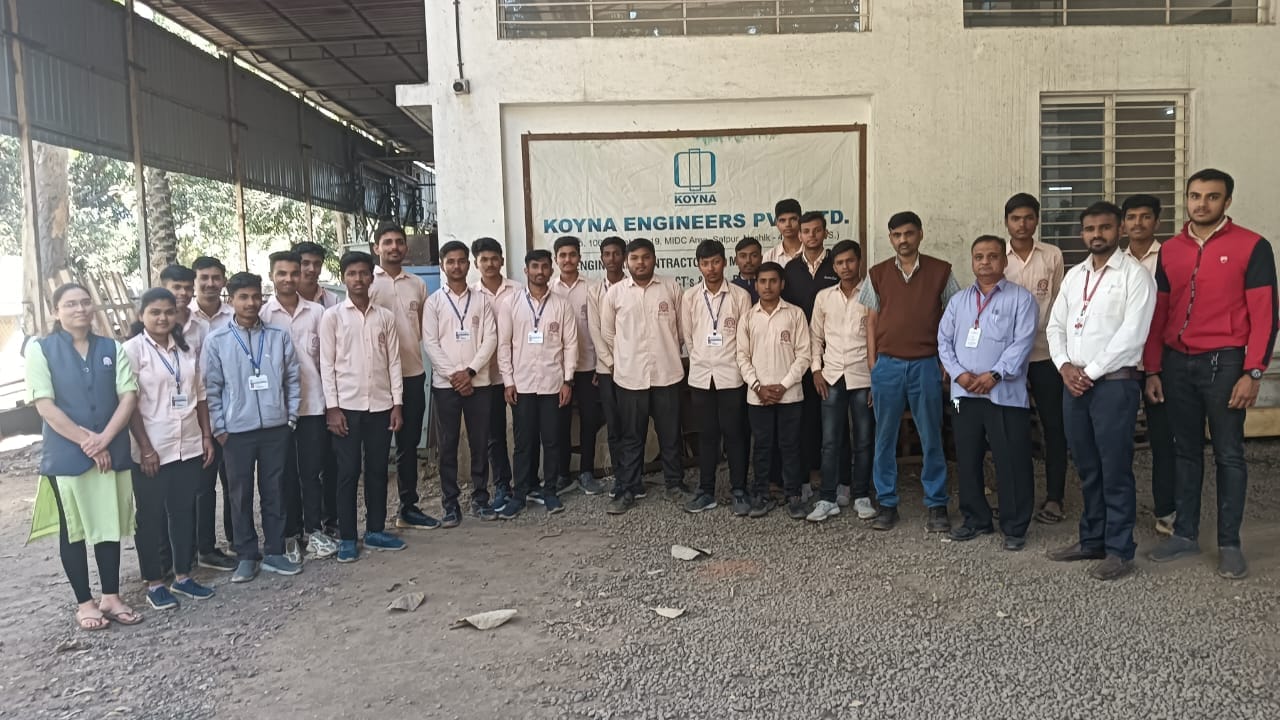 Industrial visit at Koyna Engineers Pvt Ltd., Satpur, Nashik