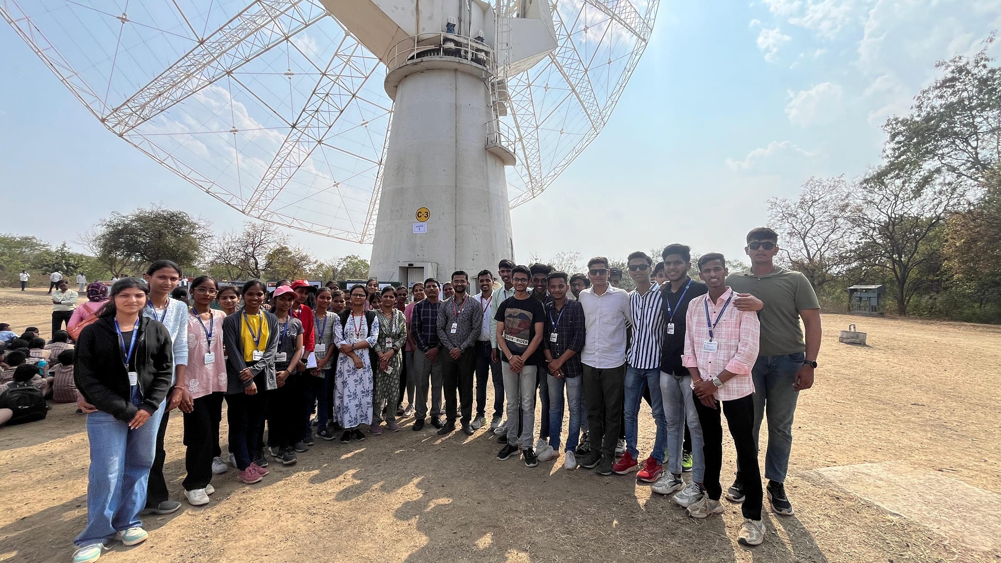 Industrial Visit GMRT, Khodad Narayagaon