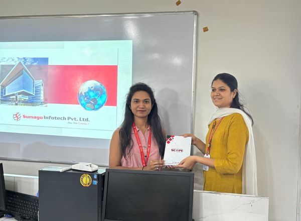 Industrial Visit to “Sumago Infotech Pvt. Ltd.” for Second Year students of Information ...